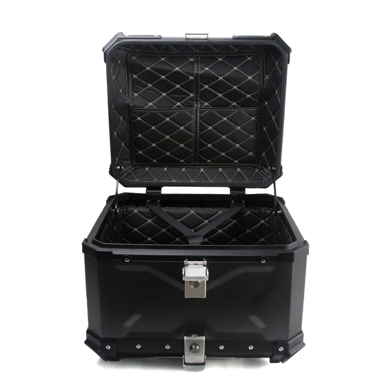 New Design 55l Motorcycle Tail Boxes Aluminum Top Case For Other ...