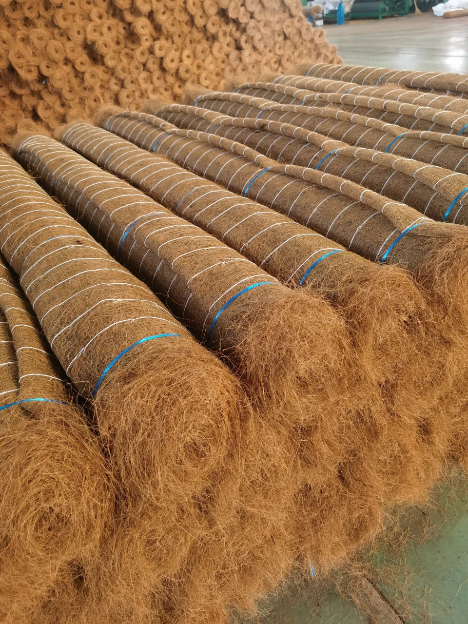 Bio Coconut Coir Mats for Paving Roads - Erosion Control