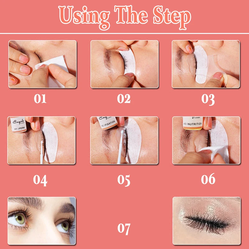 Safe Formula Eyebrow Perming and Laminated Easily Opera Eyelash Curling ...