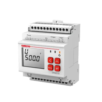 Onesto Din Rail Mounted Energy Meter For Solar Power,Programmable Lcd ...