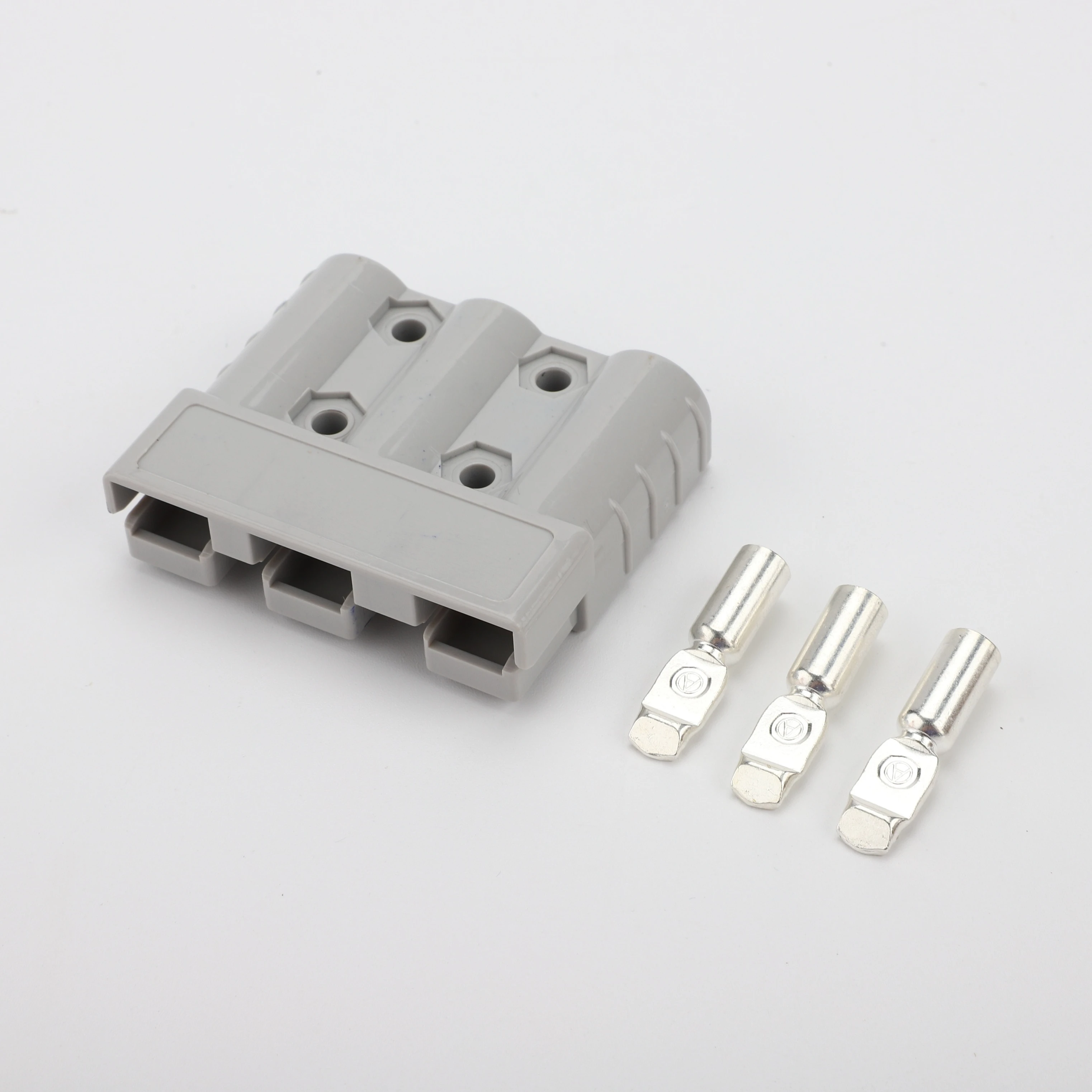 Chsky Electric Forklift Battery Charging Plug Socket 50a Bipolar Power ...