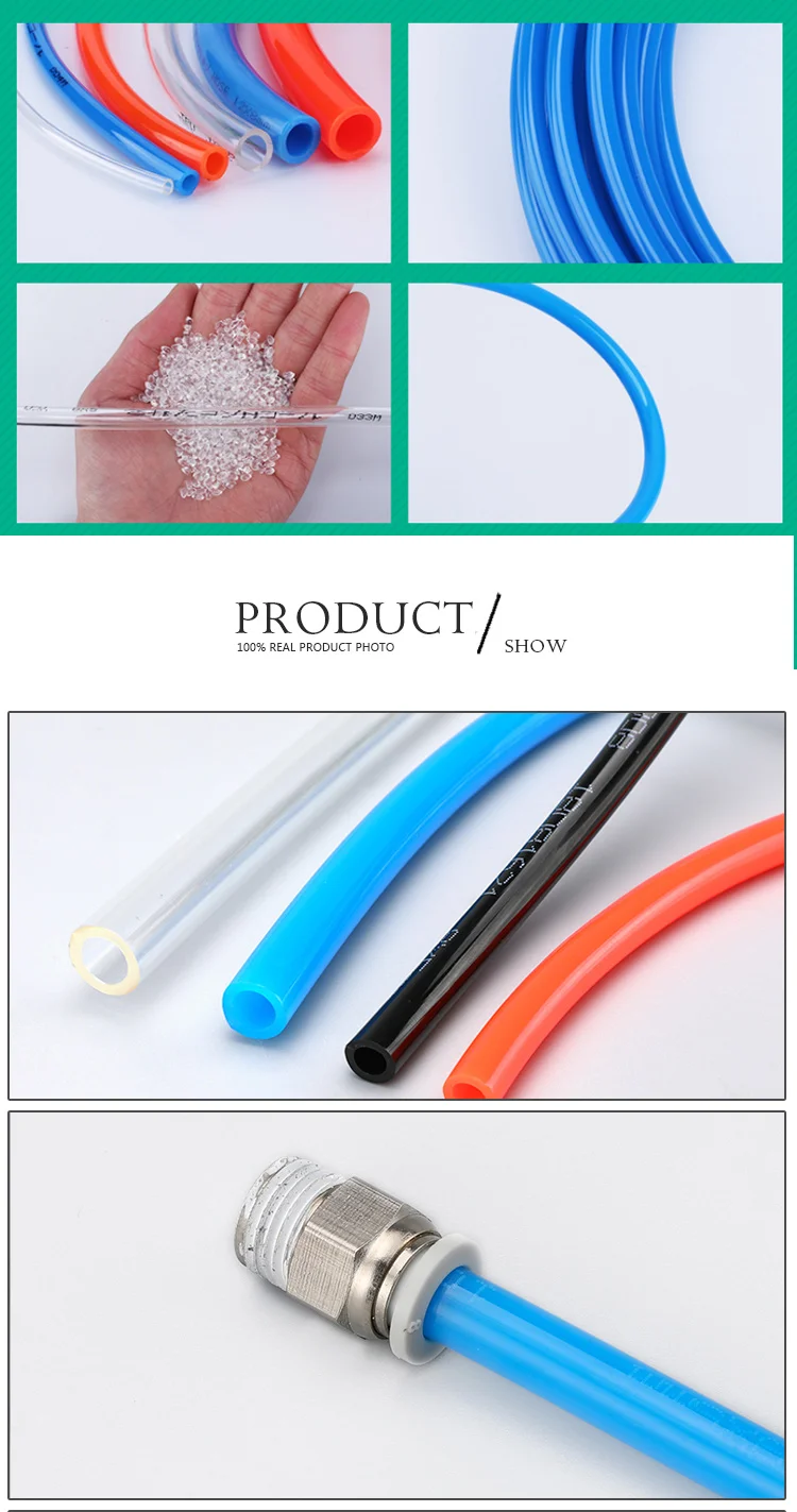 Multi-size Polyurethane PU Hoses for Pneumatic Systems