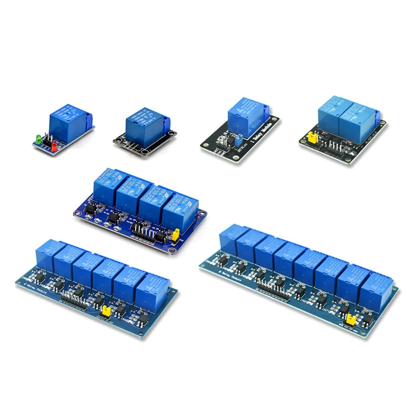 Ky-019 Modulo De 1/2/4/6/8 Optical Coupler Relay Module 5v 10a ...
