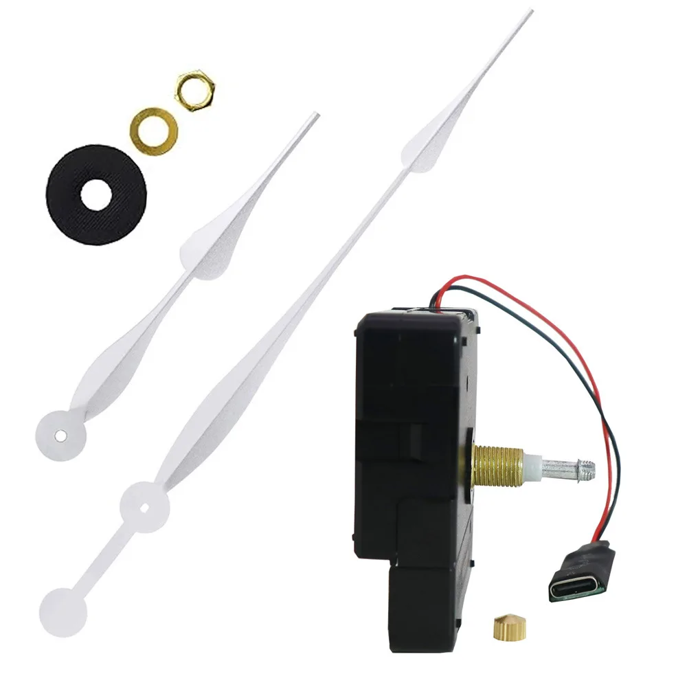 High Torque Clock Motor with USB and External Power Cord