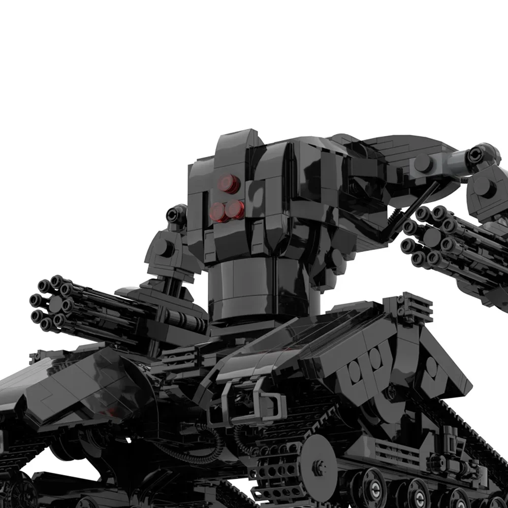 Moc Terminator T-800 Robot Building Blocks Kit Future Tank Hunter ...