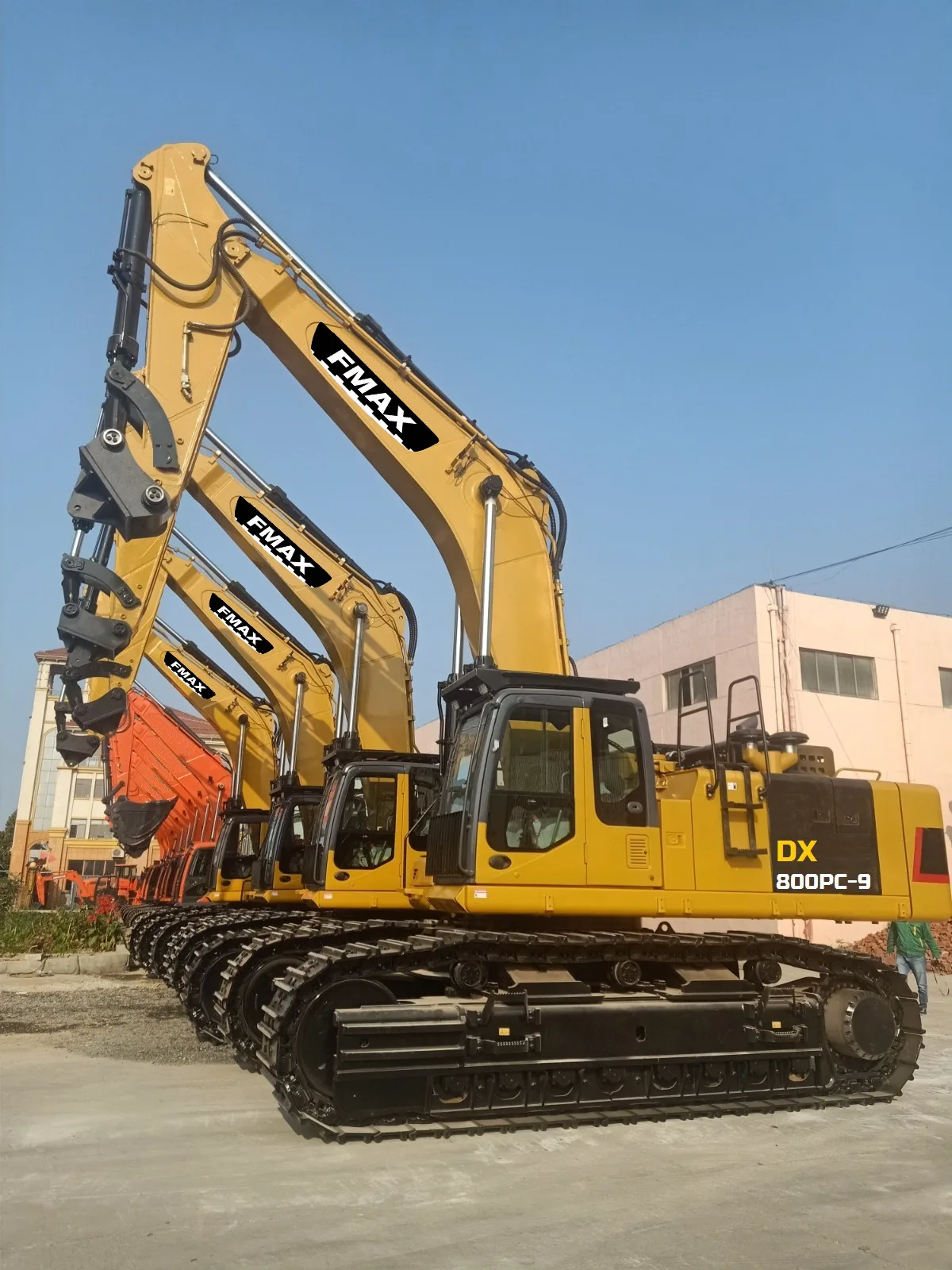 Factory Hot Sale Hydraulic Excavator Digging Machine 80 Ton Fmax ...