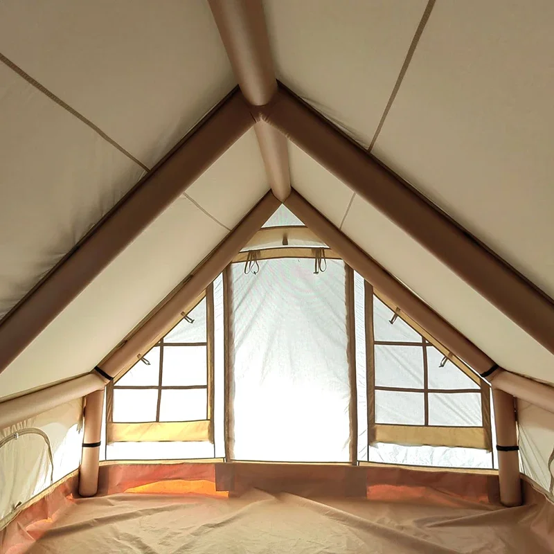 12 Square Meters Inflatable Glamping Tents,Easy Setup 4 Season ...