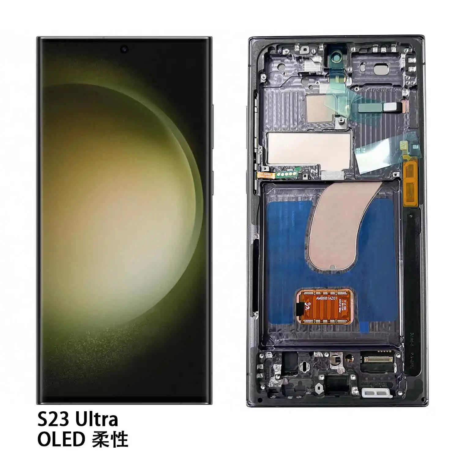 6.67-inch Mobile Lcd Display Screen Samsung Mobile Screen Fhd - Buy ...