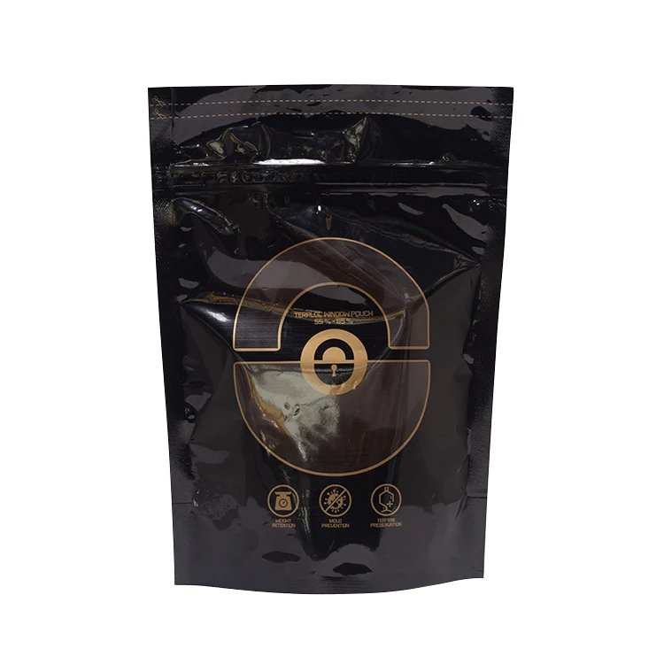 Custom Printed Recyclable Plastic Doypack Matte Zipper Resealable Stand ...