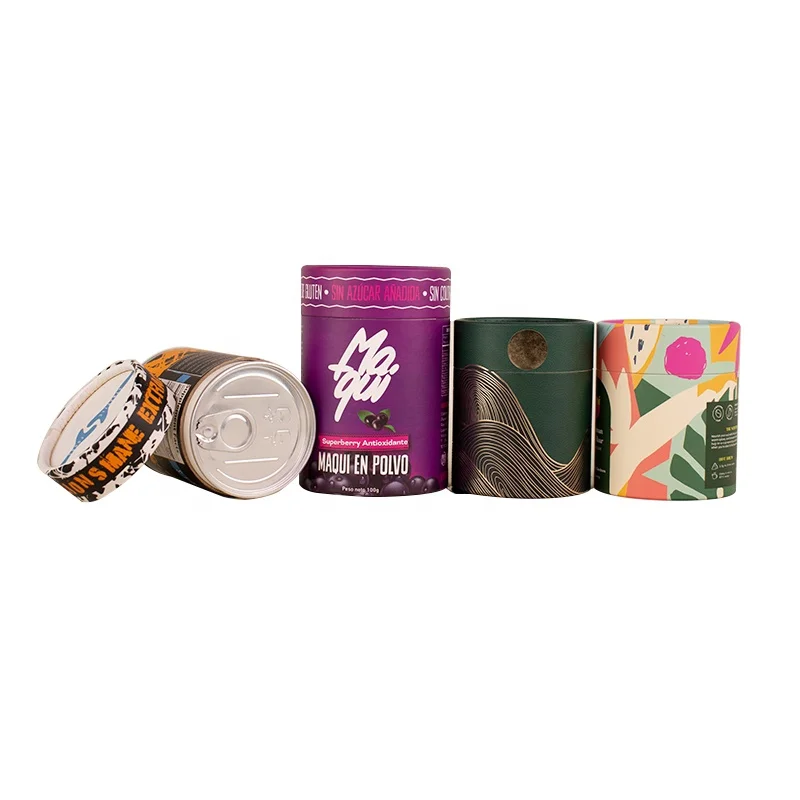 Sample Cylinder Round Packaging Tubes Paper Box Paper Box Printing ...