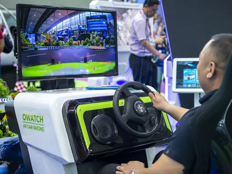 Augmented Reality Racing - Mini Jeu Voiture Experience