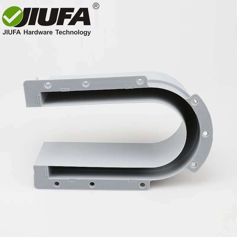 JIUFA Furntiure Hardware Fitting U Shape Slot in Plastic for Bathroom ...