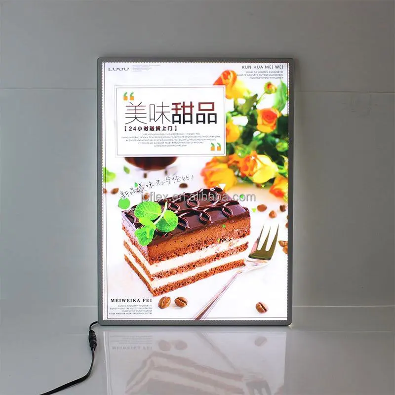 A1 A2 A3 A4 Customized Advertising Light Boxes - Ultra Bright LED