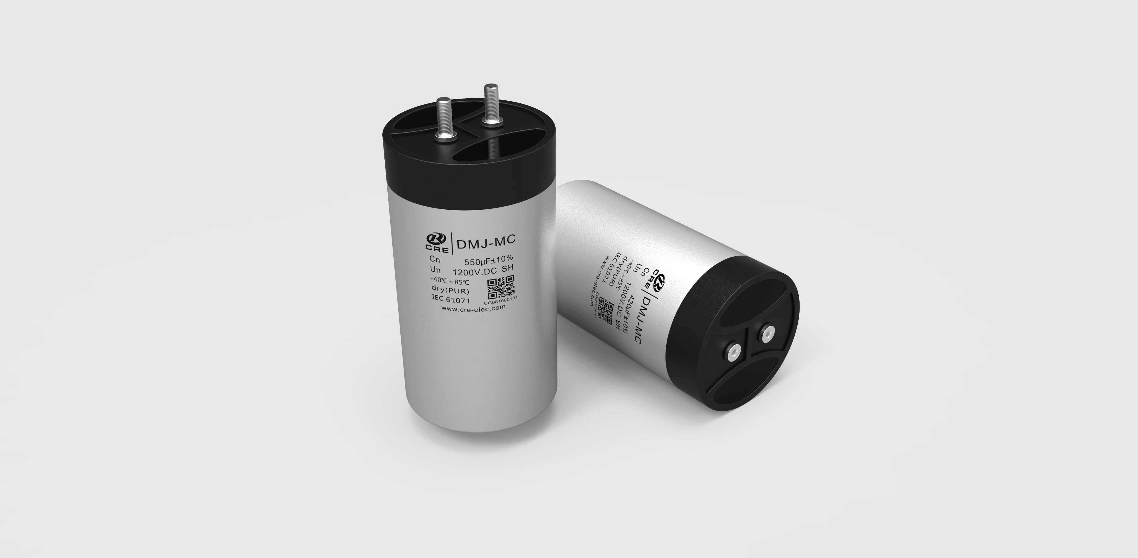Customized Dc Link 1100vdc Film Capacitors With Cylindrical Metal Shell ...