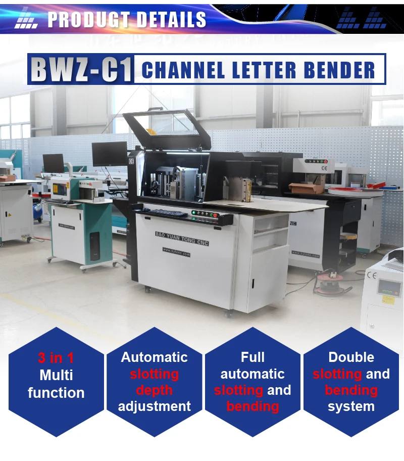 Automatic Channel Letter Bending Machine for Sign Making