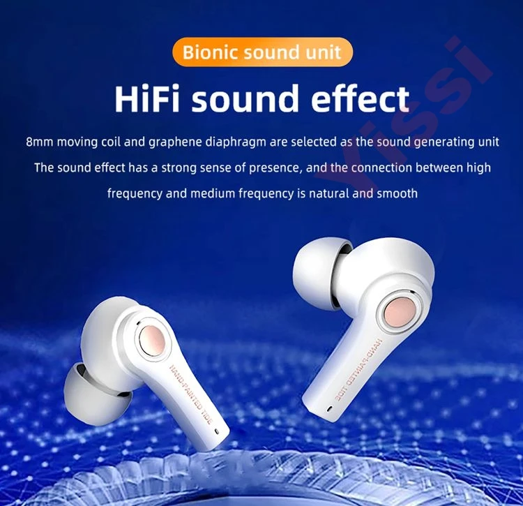TS100 TWS Earbuds - Stylish & Functional Audio Experience