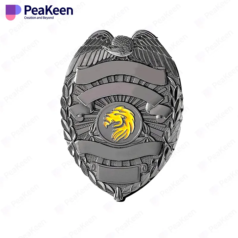 Wholesale Event Security Forces Badges Metal Blank Custom Insignias De ...