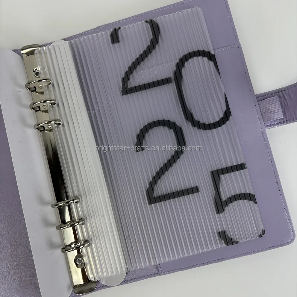 Transparent Water Ripple Acrylic Binder Cover A5 A6 DIY Plexiglass ...