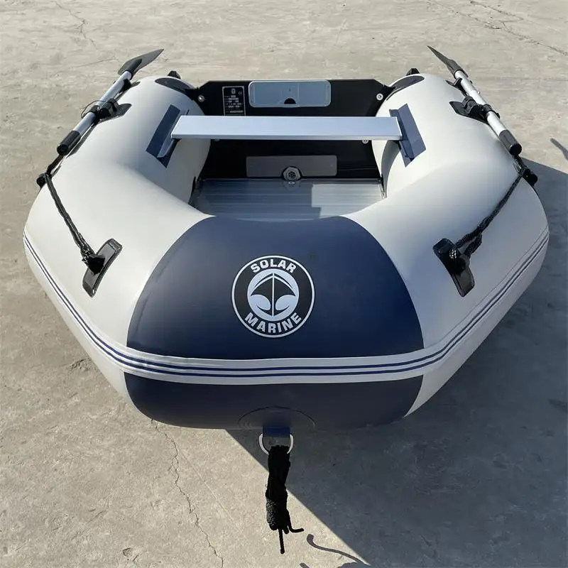 SOLAR MARINE inflatable dinghy boat with motor mount compatible for ...