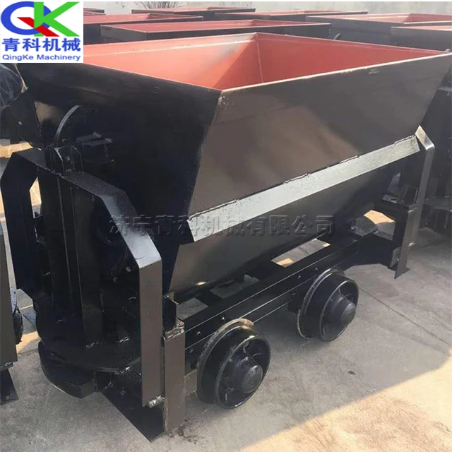 Underground Rail Mine Railway Iron Cart - Tipping Mine Wagon for Sale ...