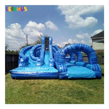 Commercial Water Bounce Jump House Waterpark Inflatable With Double ...