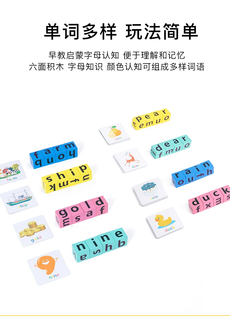 26 Letters Wooden Montessori Alphabet Puzzle - Fun & Learning