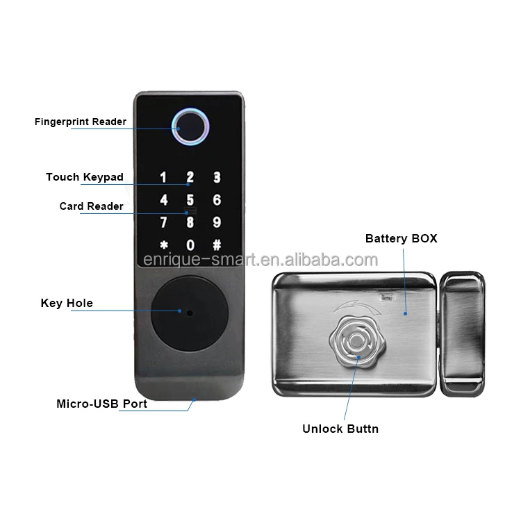 Enrique Tuya Outdoor Waterproof Aluminium Doors Security App Access ...