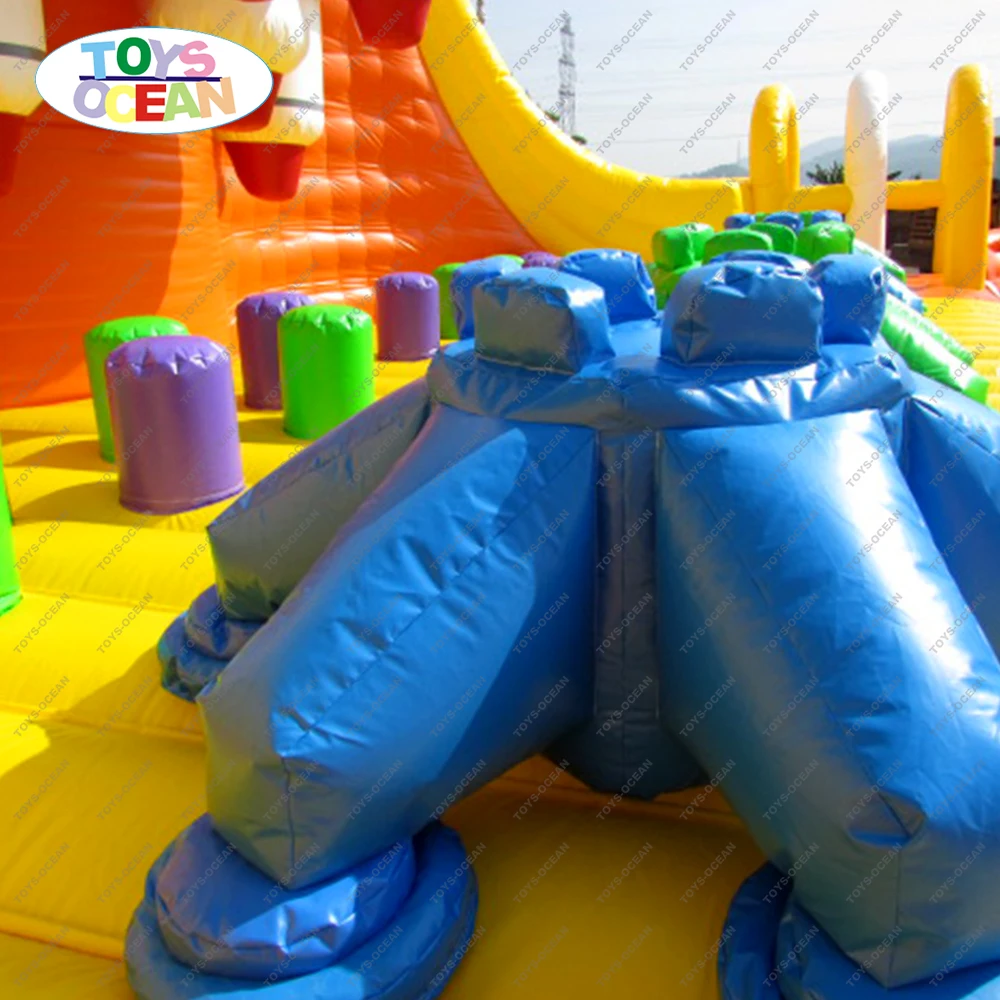Customized Commercial Large Outdoor Inflatable Indoor Playground ...