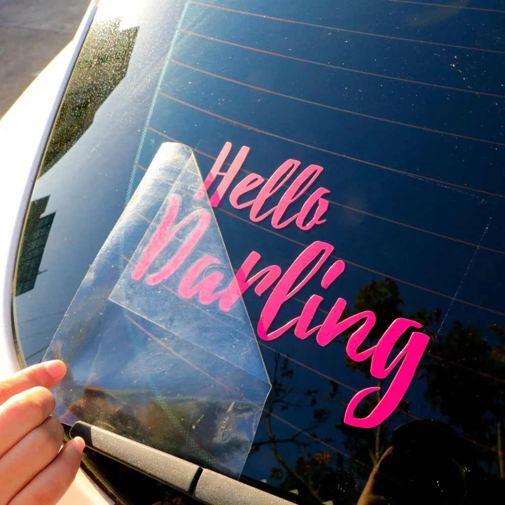 Custom Vinyl Bumper Transfer Window Car Sticker Decals