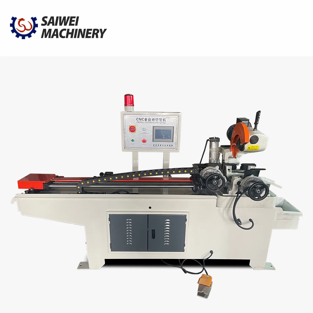 Fully Automatic Pipe Cutting Machine Efficient And Accurate For Various ...