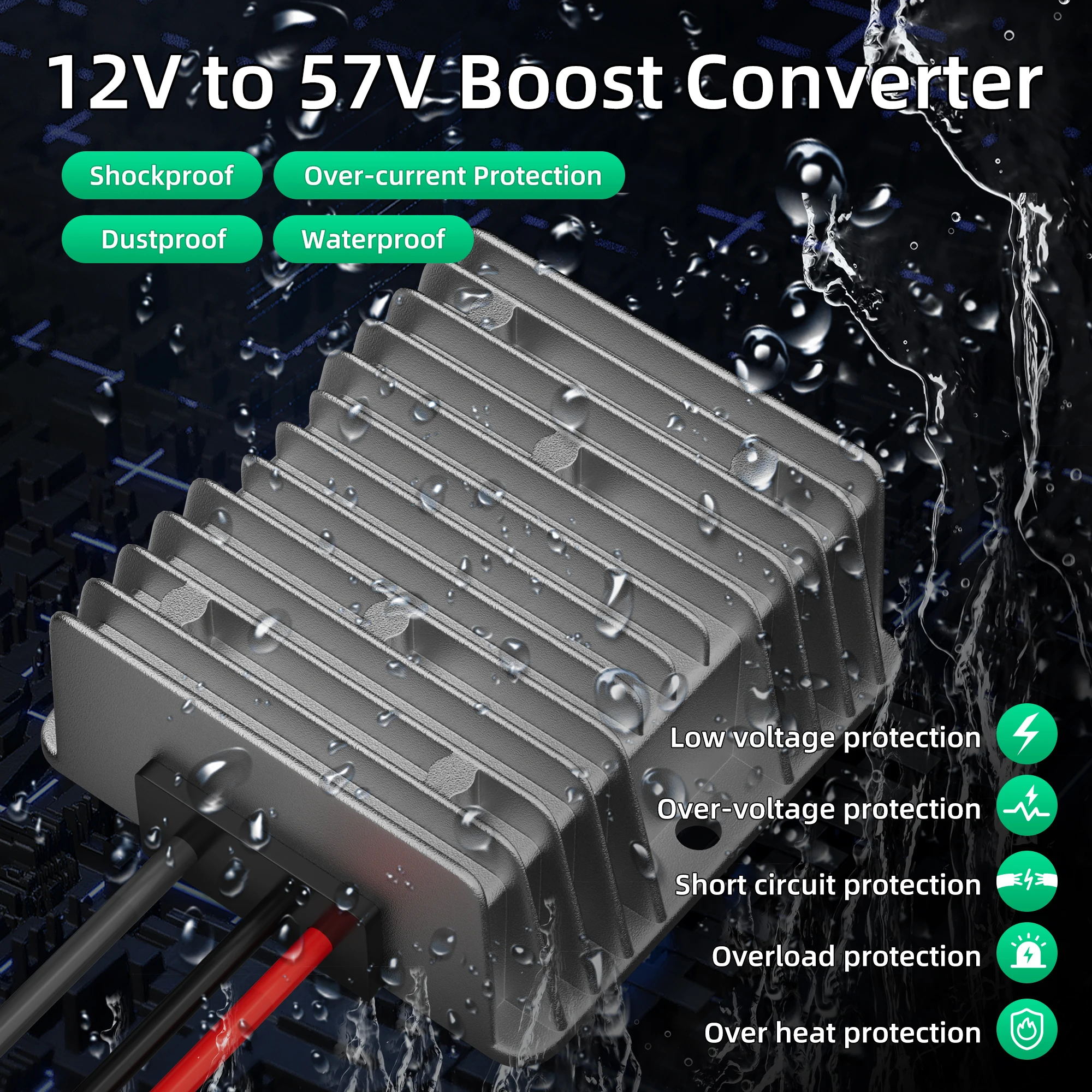 Starlink Mini V4 Gen 3 Router DC Power Conversion Kit - 12V to 57V ...