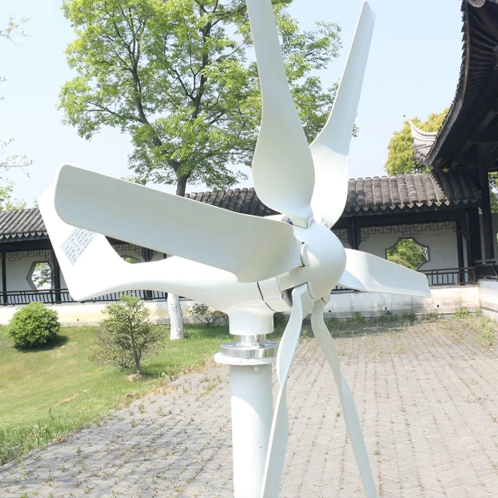 Small Wind Turbine 800w 12v/24v Wind Turbine With 3/5/6 Blades And Free ...
