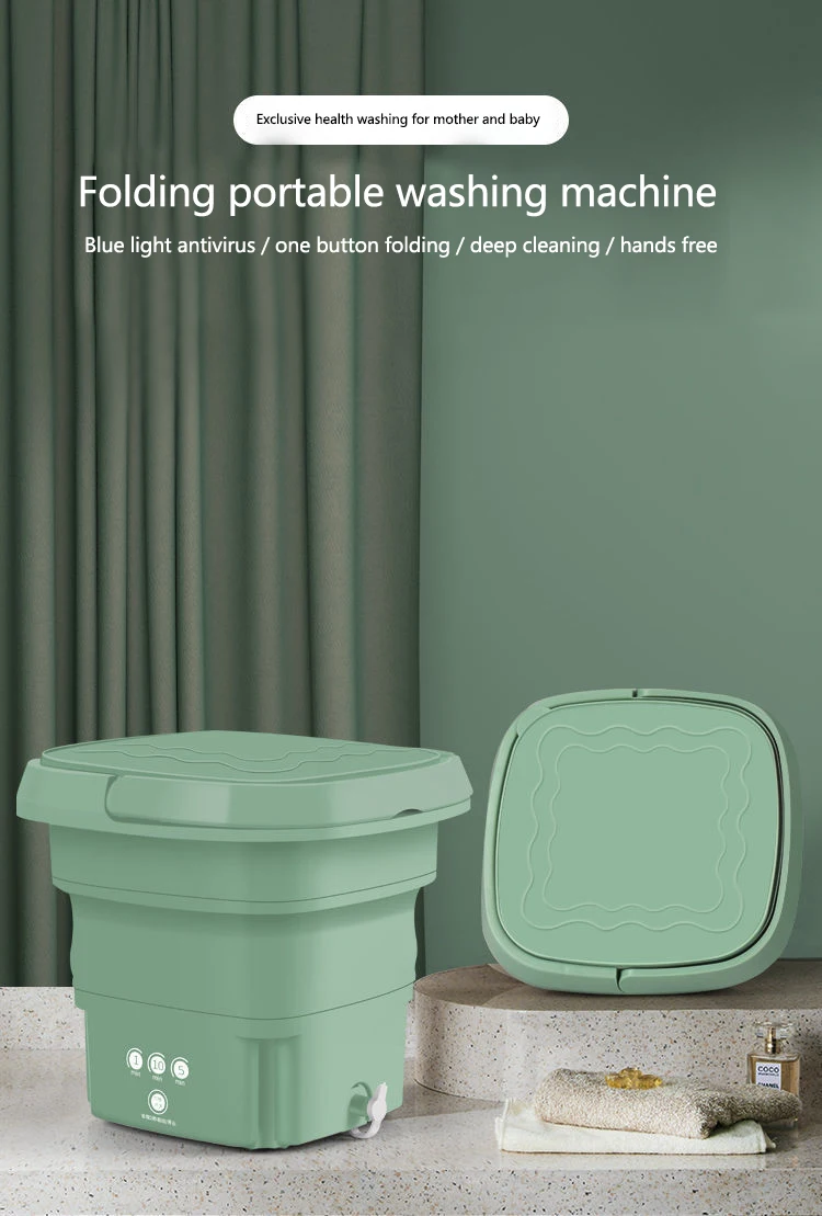 Washing Machine Portable Bucket Wholesale Small Folding Electric Nano ...