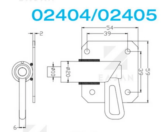 Spring Latches Dump Trailer Spring Loaded Bolts Spring Latch Lock - Buy ...