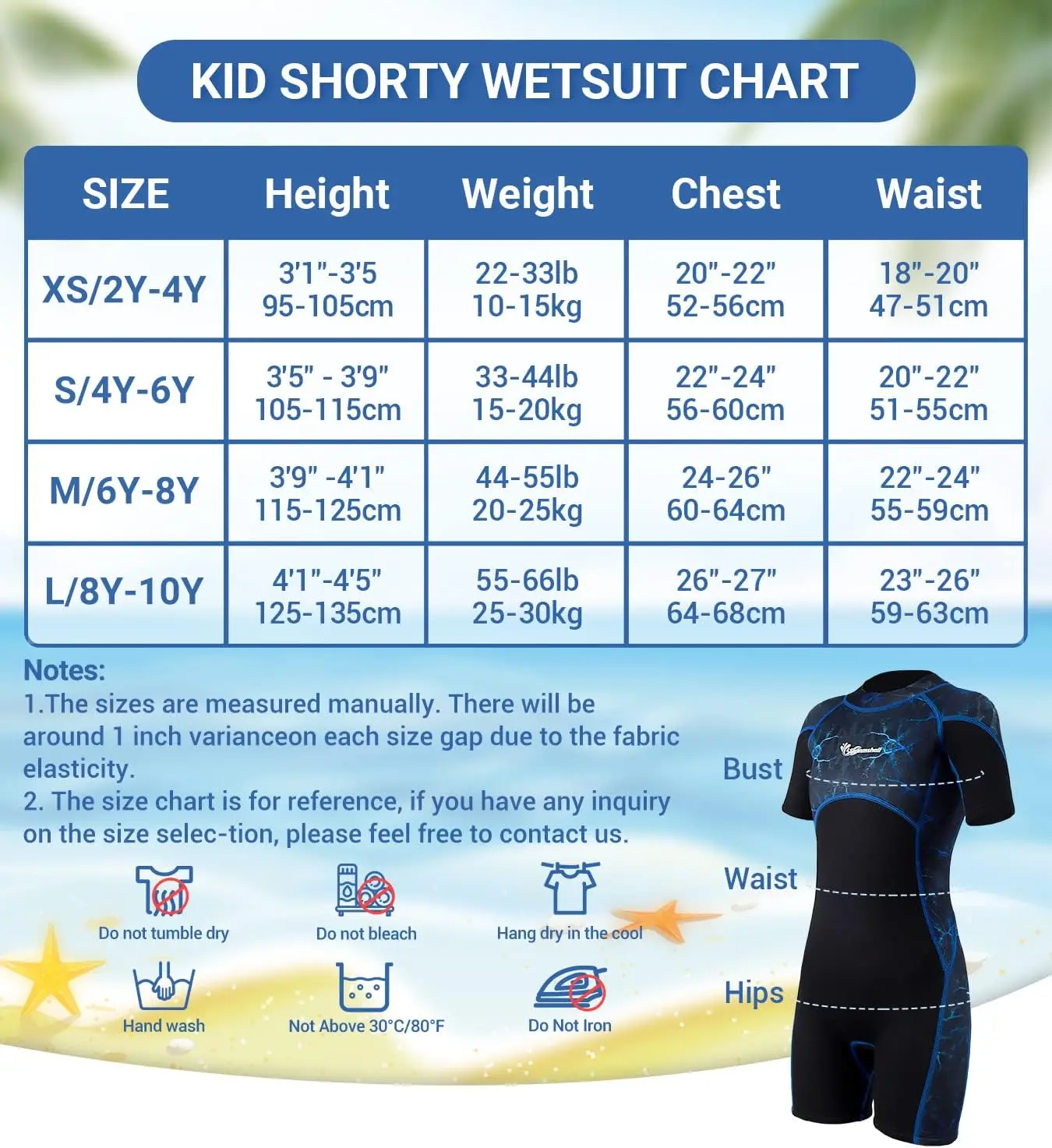 Wholesale Children Swimsuit 2.5mm Kids Boys Girls One Piece Surf Kids ...