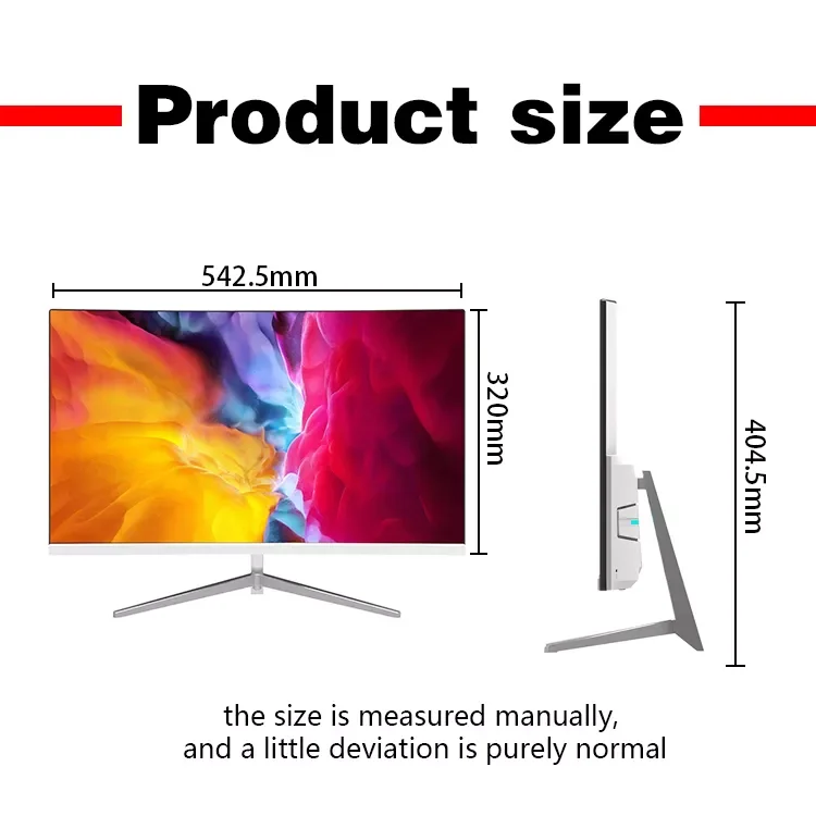 Pc Led Monitors Gamer Borderless Display 144hz 165hz Computer Desktop ...