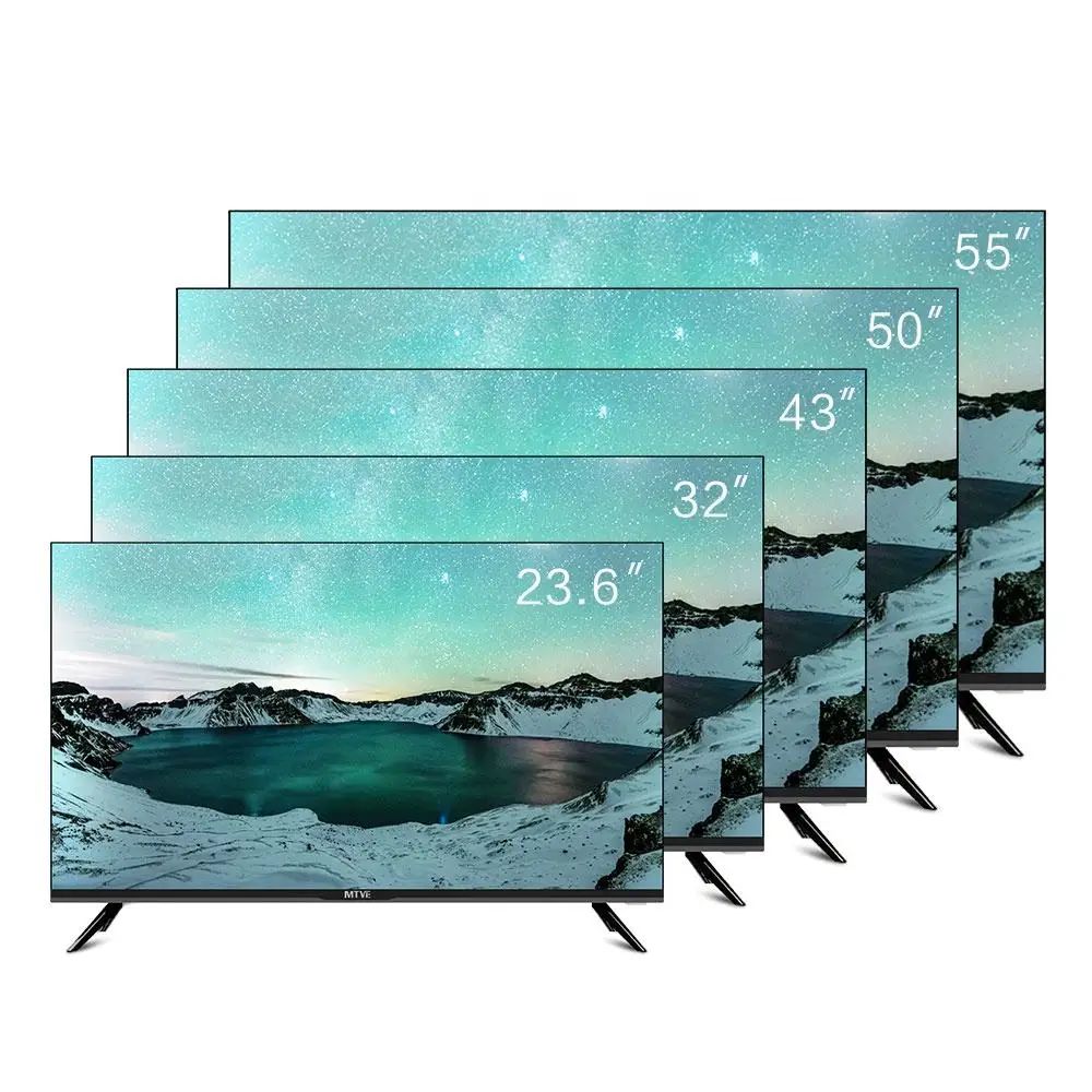 43-Inch Smart LED TV 1080p HDTV with Wide 16:9 Aspect Ratio Flat Screen ...