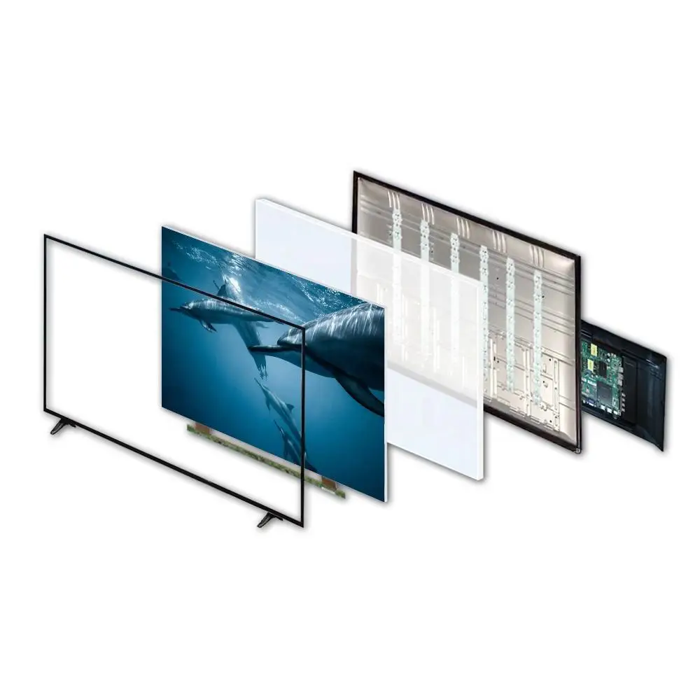 27.5-Inch Smart LED TV 16:9 Wide Screen Home Assembly Display with ...