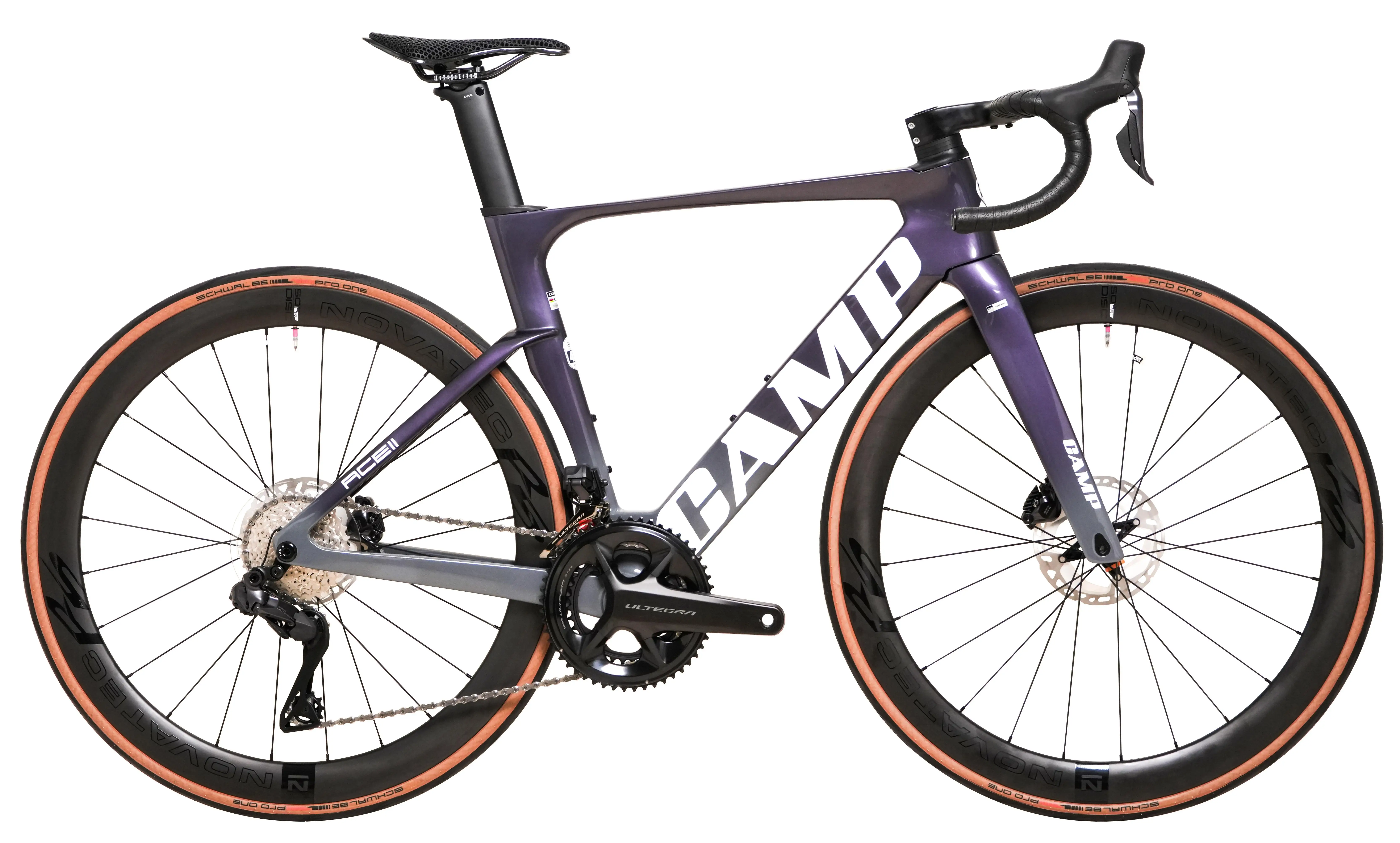 CAMP New Color 700C Full Internal Routing Road Frame Ice Crack Paint ...