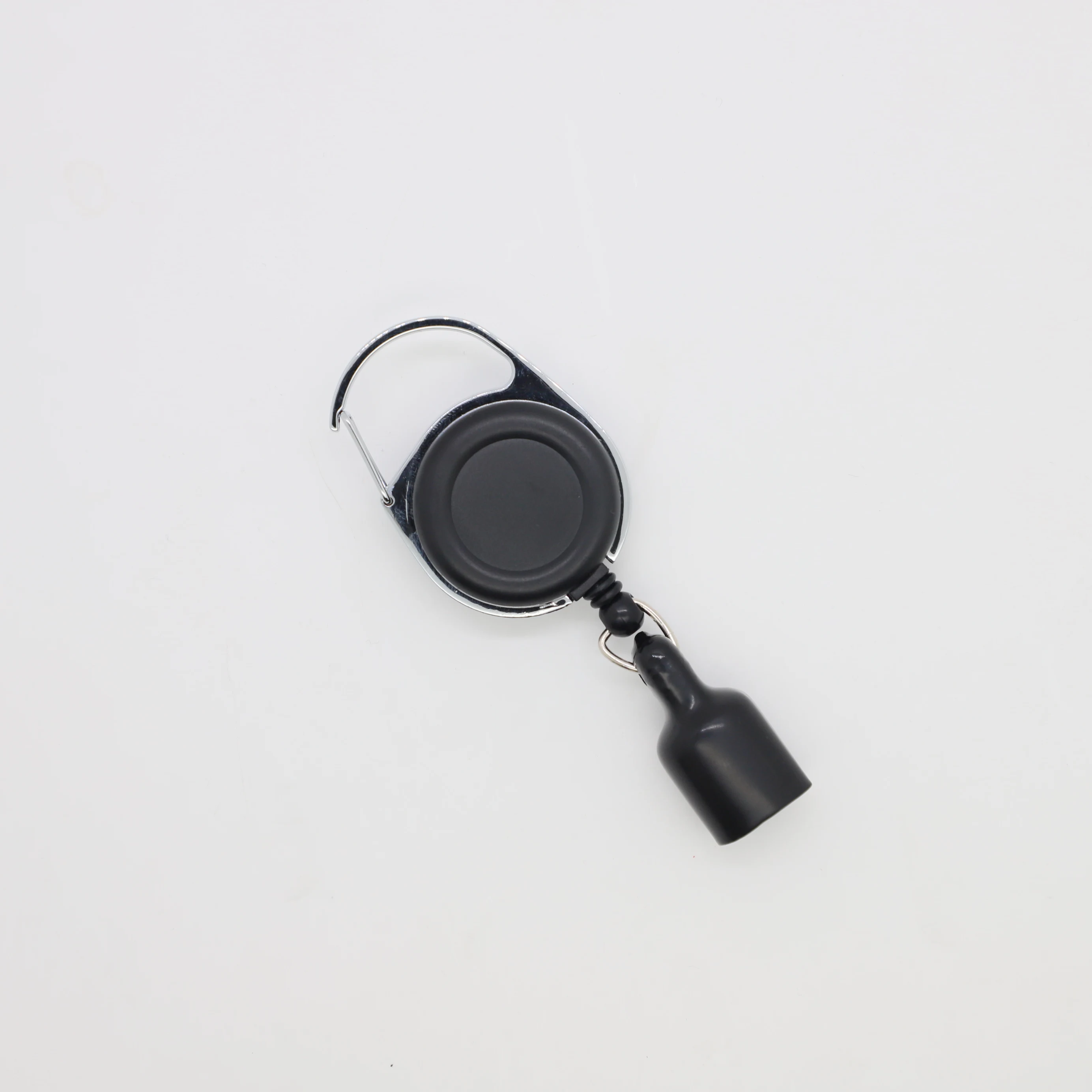 Retractable Badge Reel with Custom Logo - Premium Lighter Holder