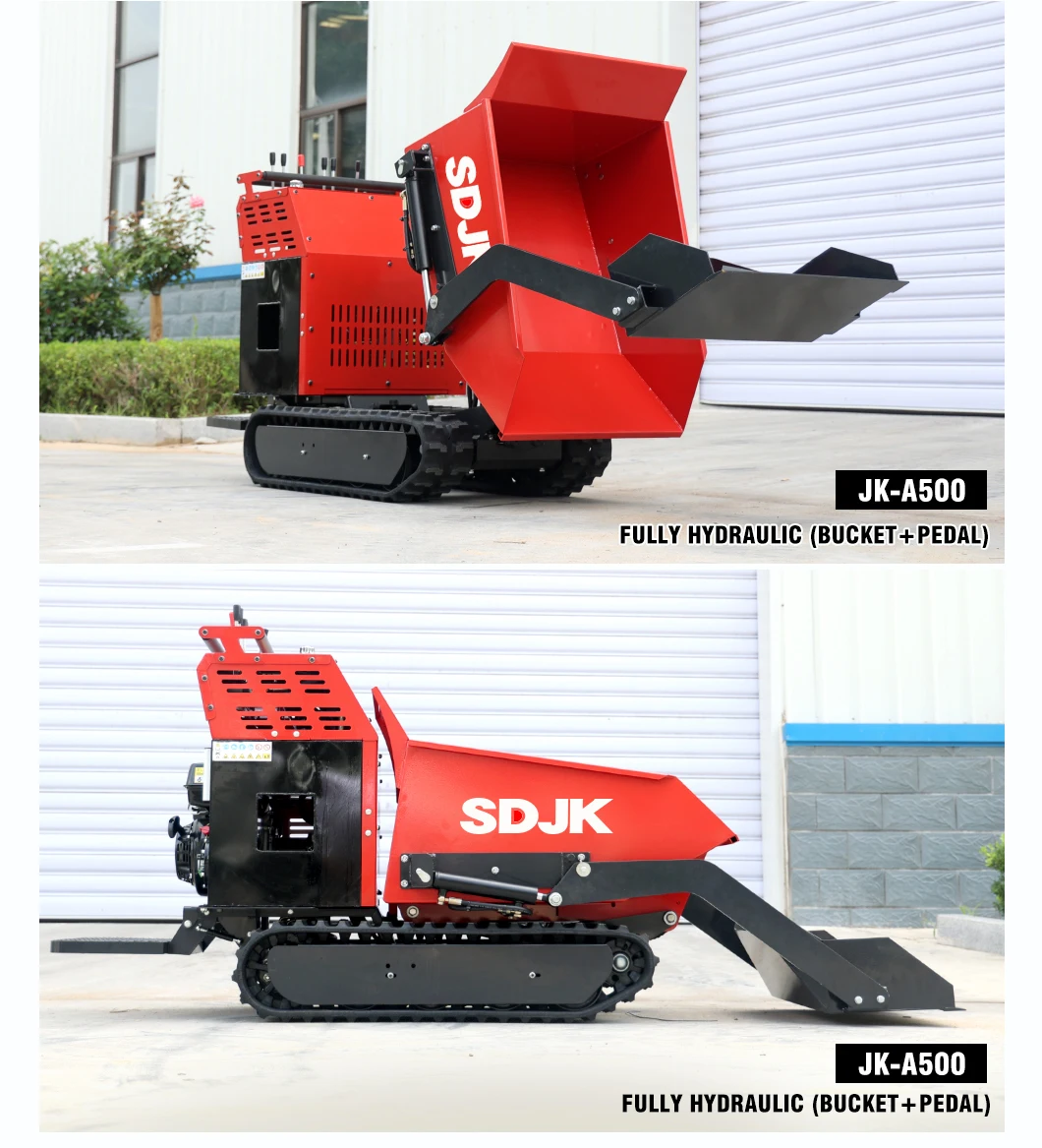 Hot Cheap Small Mini Dumper 500kg Mini Track Dumper China Crawler ...