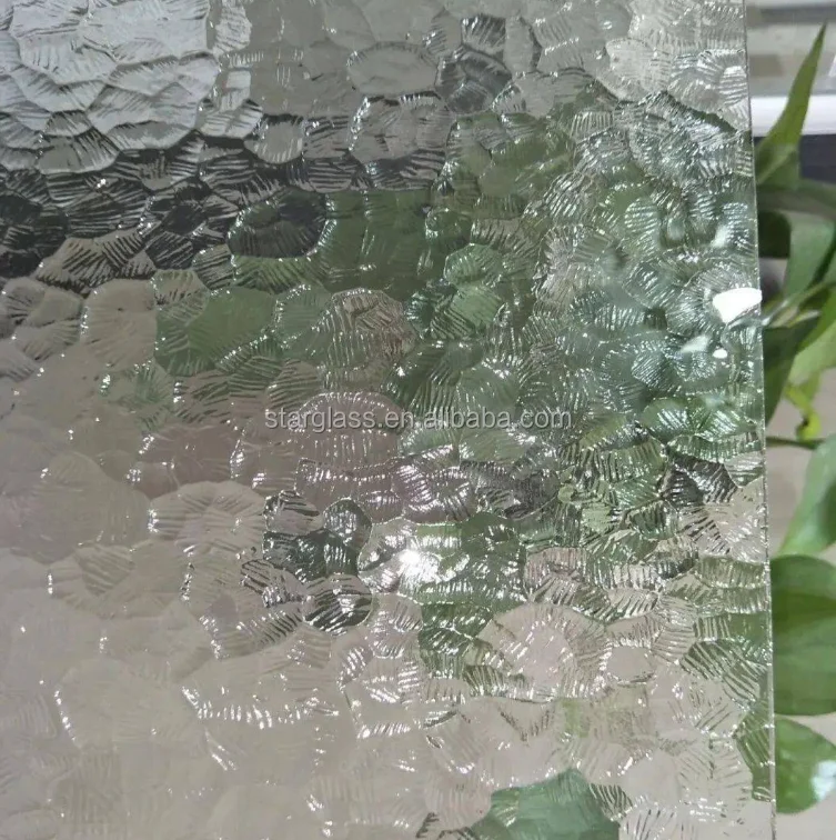 Clear Rainforest Wave Decoration Water Ripple Textured Pattern Glass ...