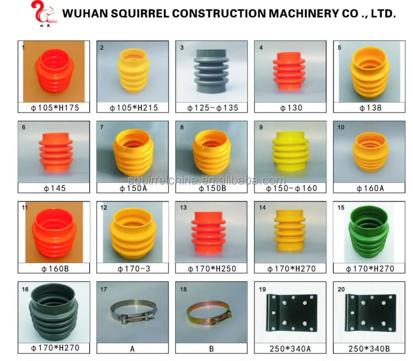 Rammer Bellows for MT-50W MT-55 BS52 BS45 Beijing Daxin