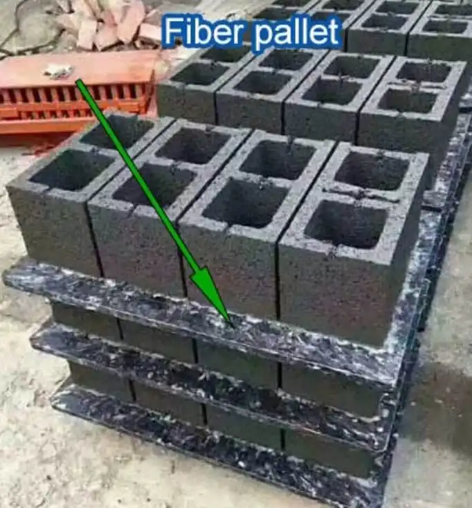 New GMT Fiber Block Pallets Can Be Used to Produce Cement Bricks of ...