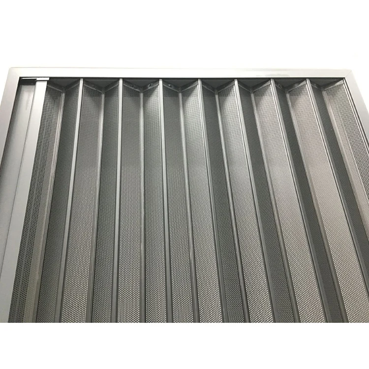 Aluminium Accordion Fly Screen Without Bottom Track - Buy Aluminium ...