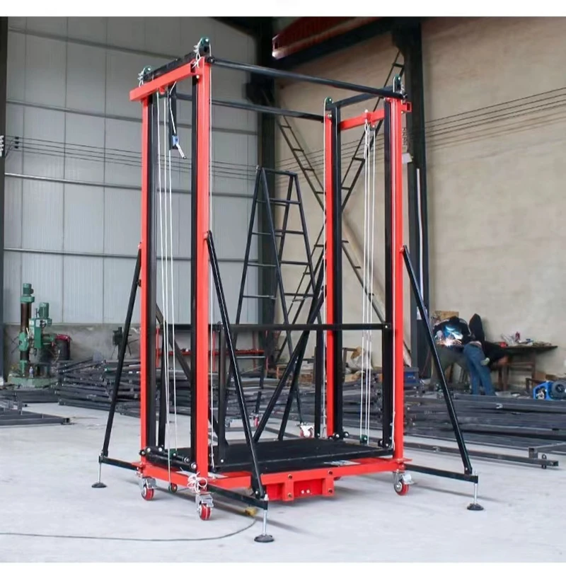 Customized 500kg Electric Lifting Scaffold Remote Control Climbing ...