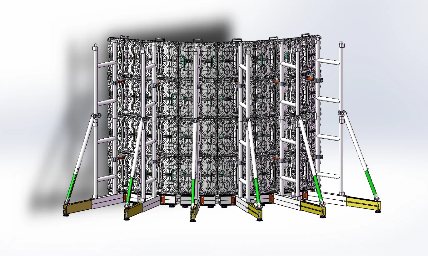 Led Module Video Wall Ground Support Stack System - Buy Video Wall ...