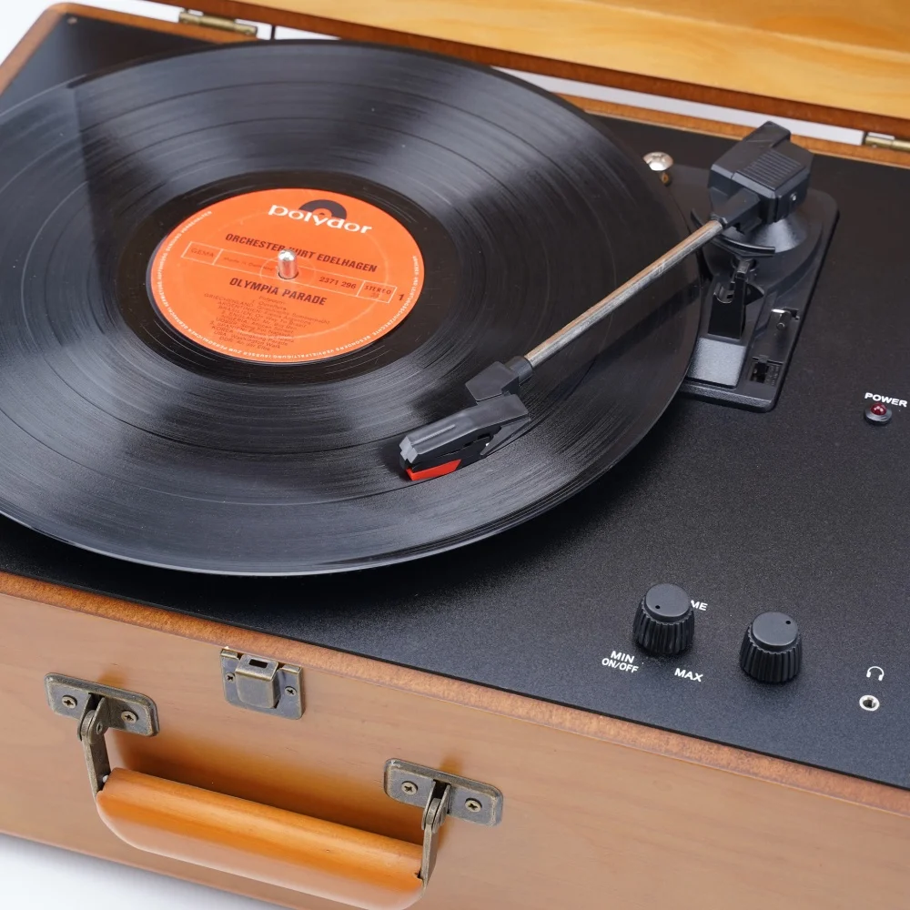 Automatic Return Mechanism for Electric Turntable Player