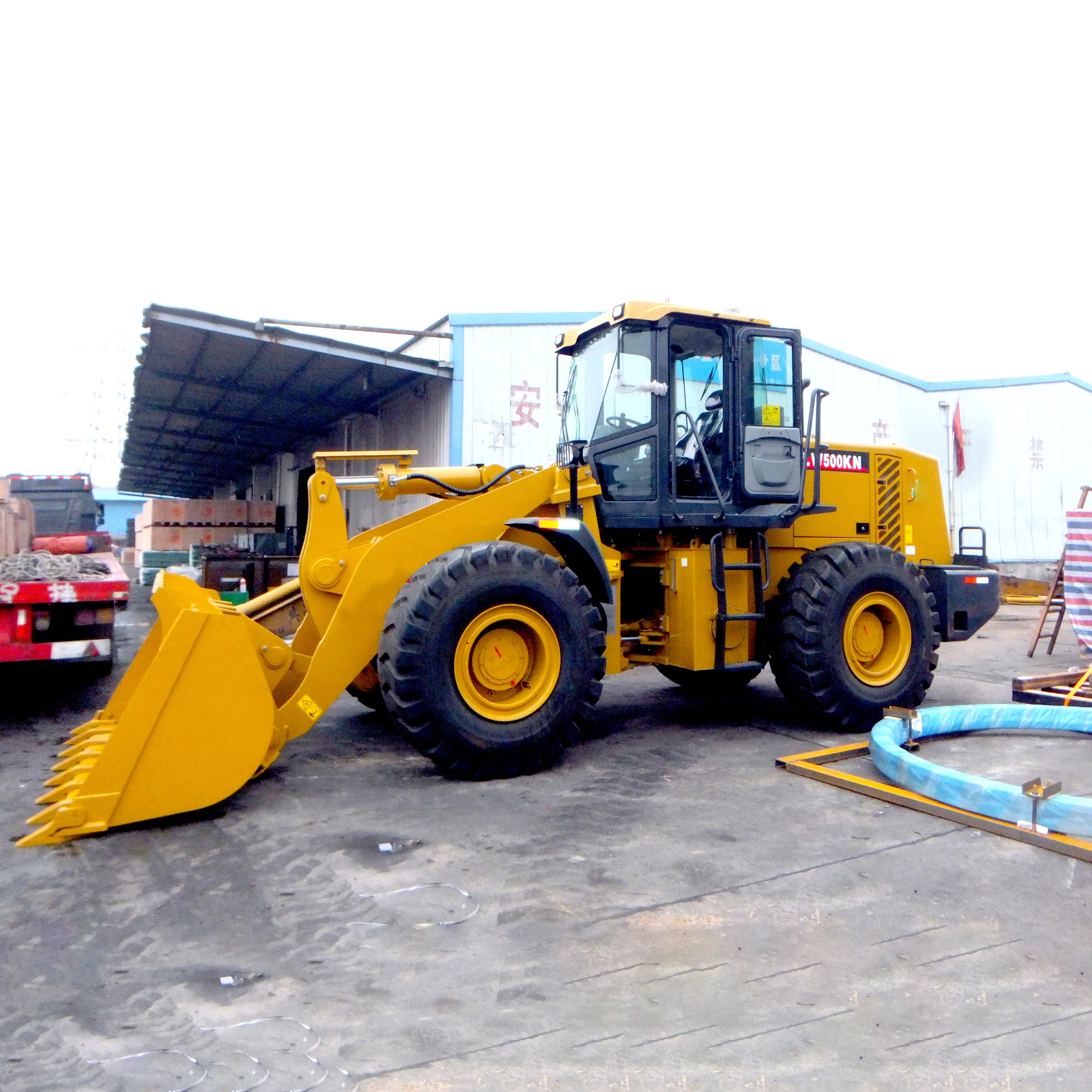 Front End Loader Zl50g Zl50gn Lw500kn Lw500fn 5 Tons Wheel Loader Price ...