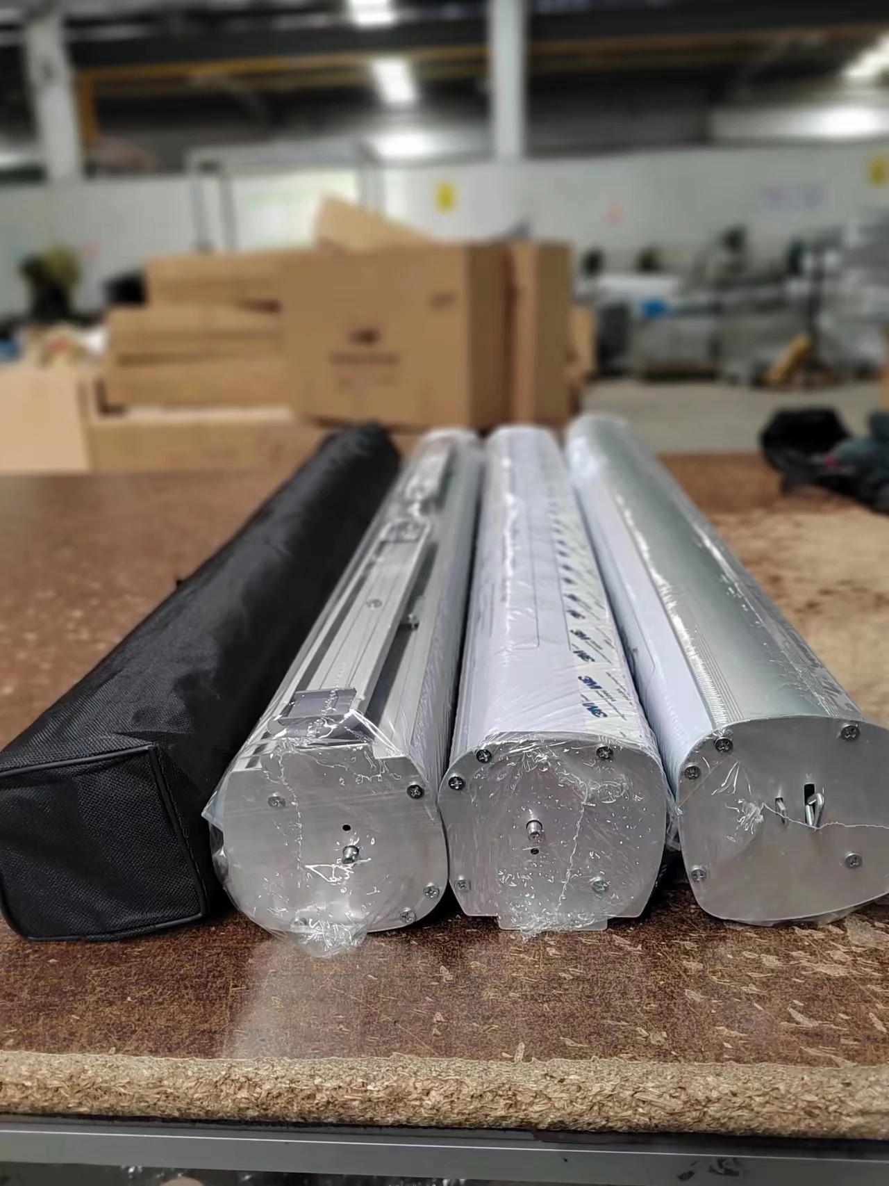 Exhibition Advertising Factory Supply 85*200cm Aluminum Roll up Display ...